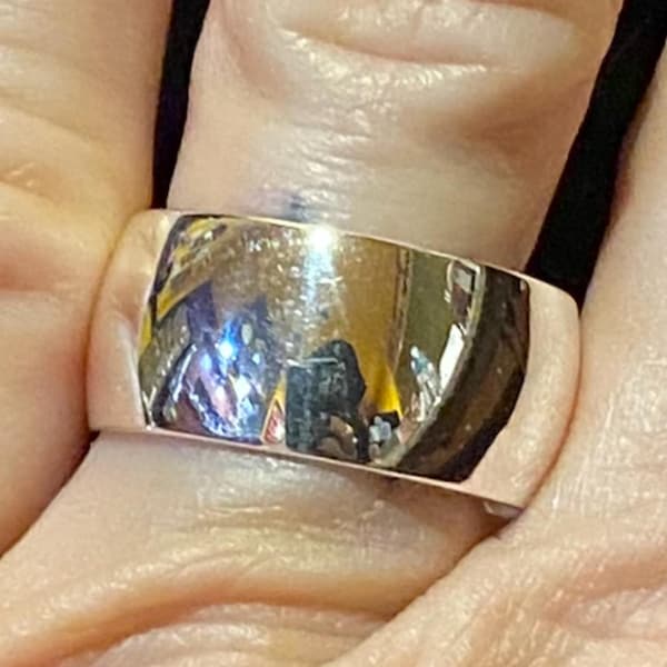 Tungsten Ring, Galaxy Meteorite Ring, His or Hers Tungsten Wedding Band ...