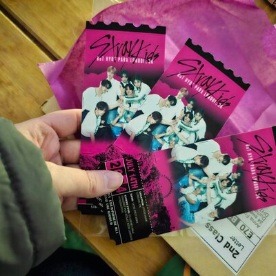 Stray Kids Ticket Souvenir BST Hye Park Festival Inspiration - Etsy