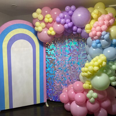 Custom Arch Backdrop Cover Stand Set of 3 Kit Fabric - Etsy