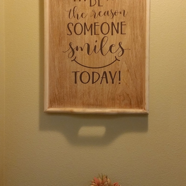 Be the Reason Someone Smiles Today Decal | Teacher Classroom Decor ...