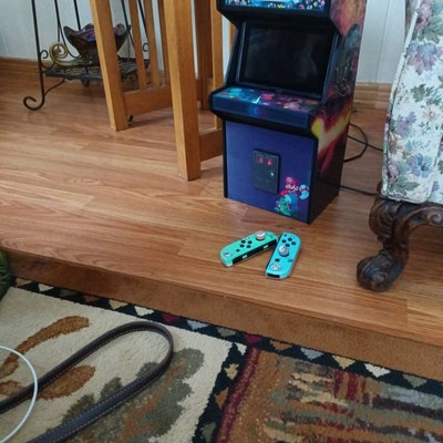 Nintendo Switch Stand Retro Arcade Cabinet With Storage for Original ...