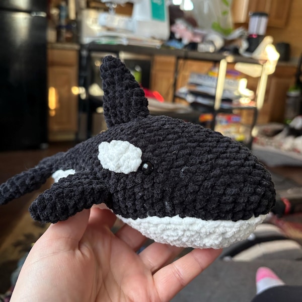 PATTERN: Oreo the Orca Pattern - Amigurumi Orca Pattern - Crochet ...