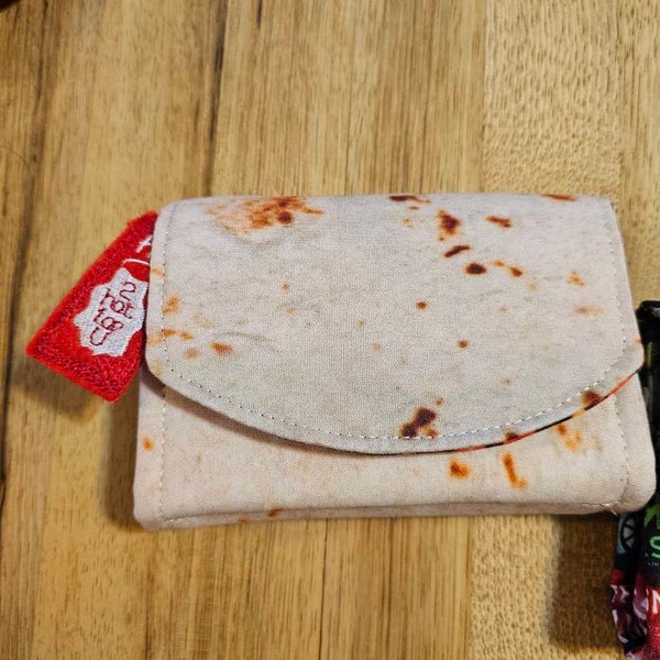 The Snack Sized Burrito Wallet! - Etsy