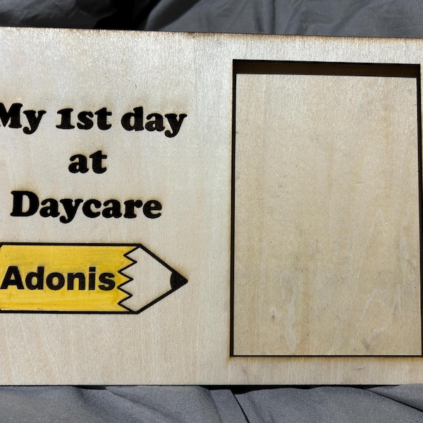 Laser Cut Wood Picture Frame SVG – 4x6 Photo, Glowforge File - Etsy