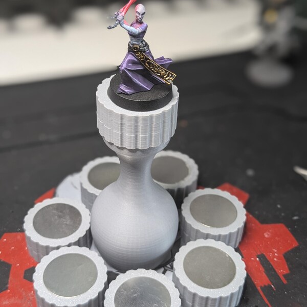 Miniature Painting Handle With Removable Top - Etsy