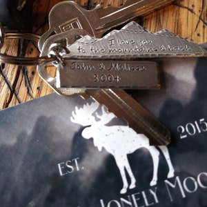 Rocky Mountains Gift Rocky Mountains Colorado Keychain - Etsy