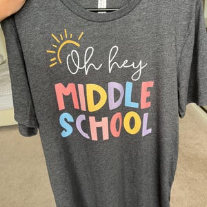Custom School Name Shirt, Custom Elementary School Name Shirt, Custom ...