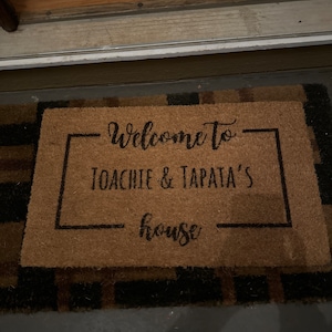 Custom Doormat for Classroom Doormat Teacher Gifts Personalized Teacher ...