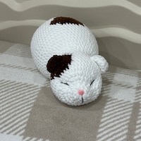 Crochet Cat Pattern: Marshmallow Kittie Amigurumi Cat Pattern Instant Download Pattern English ...