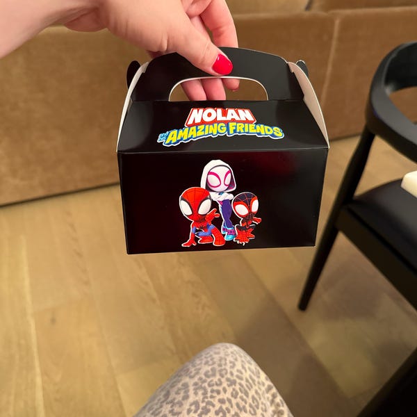 Spidey and His Amazing Friends - Customized Name Logo - Etsy