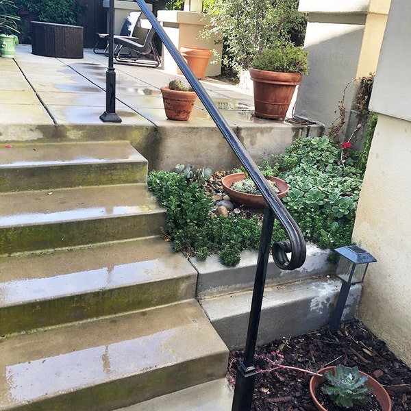 1 Step Wrought Iron Grab Handle for Doorways - Etsy