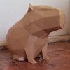 Capybara Paper Model ,papercraft , DIY , Low Poly , PDF Papercraft ...