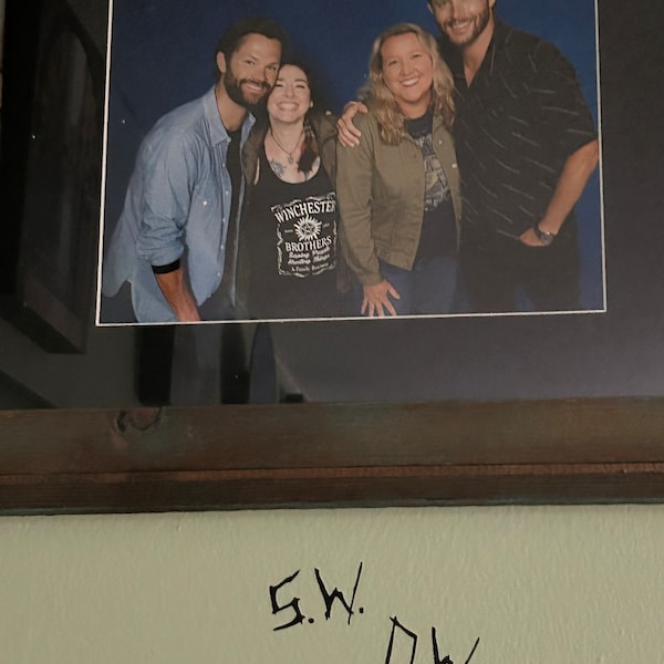 Supernatural Sam and Dean Winchester Initials Vinyl Car Window Decal - Etsy