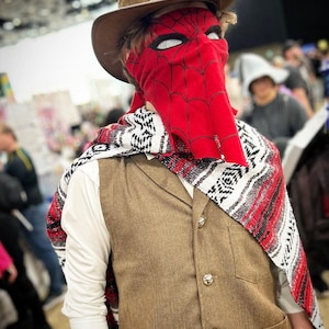 Spider-man Cowboy Mask - Etsy