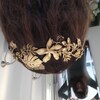 Branch Bridal Headpiece. Gold Bird on Twigs Hair Comb Perfect for an ...
