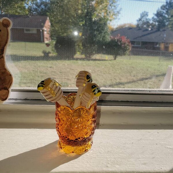Faux Honey Dipper, Fake Honey Dipper, Bee Decor, Honey Dipper Tier ...