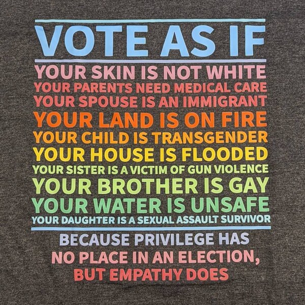 Vote as If Tshirt, Human Rights Shirt, LGBT Rights Gift, Womens Rights ...
