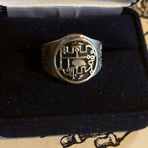 Count Furfur Goetia Ring-ars Goetia Demon Seals - Etsy
