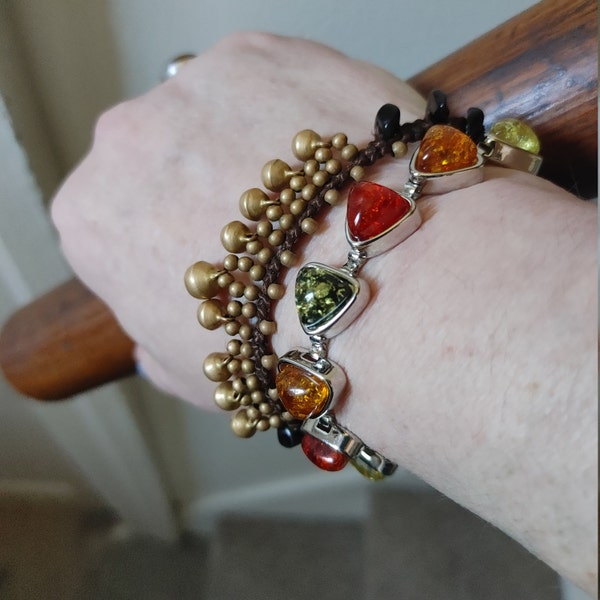 Gorgeous Natural Tree Resin Bracelet in All Four Colors - Etsy