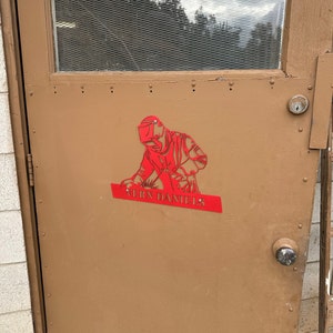 Personalized Police Badge Name Metal Sign Gift. Customizable Police ...