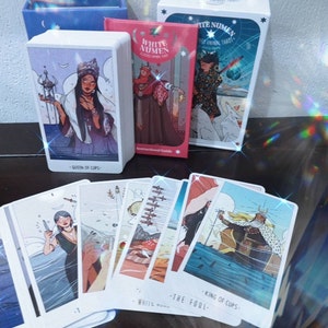 Squid Cake Marseille Tarot Deck, 78 Tarot Cards & Guidebook, Available ...