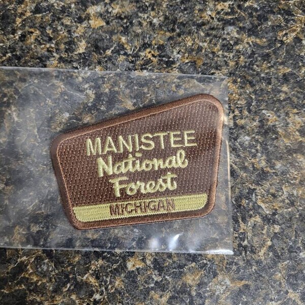 National Forest Patch: Embroidered Iron-on Souvenir - Etsy