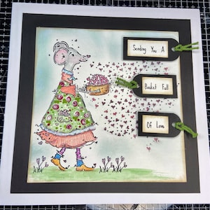 The Clans Guardian Angel A6 Stamp Set-tracy Easson - Etsy UK