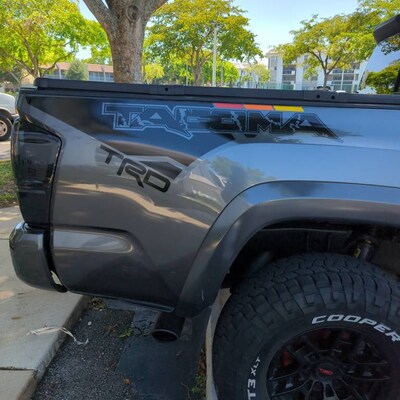 Tundra 2022 Hood TRD off Road Topographic Wrap Decal Sticker - Etsy