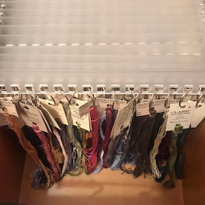 15 HOLE Hanging File Thread Organizer for DMC Embroidery and Cross ...