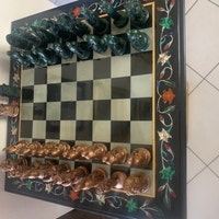 Large Gothic Horror Chess Set, Customisable Colours (pieces Only/no ...