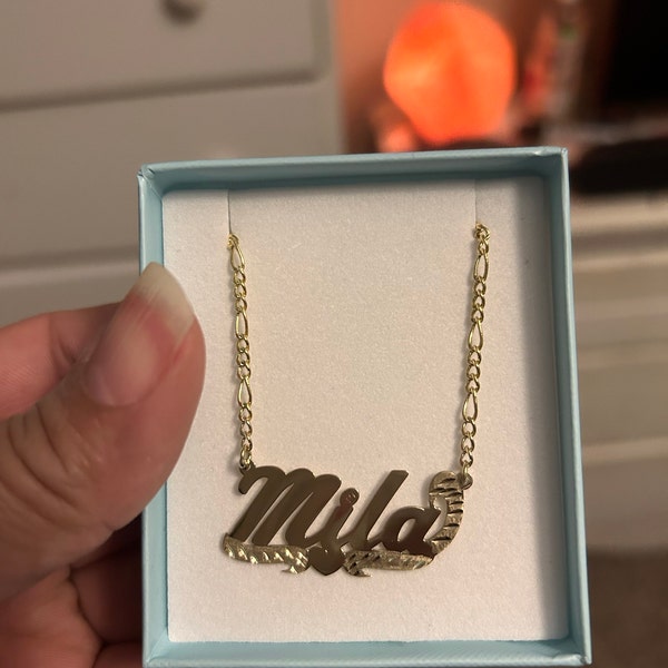 Customized Gold Name Plate Handmade - Etsy