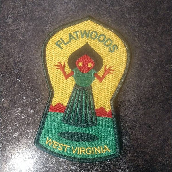 Flatwoods, West Virginia Travel Patch | Flatwoods Monster ...