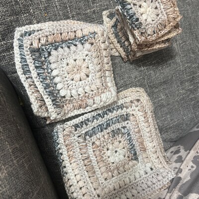 Crochet PATTERN Square Scramble Crochet Blanket Pattern, Baby Throw ...