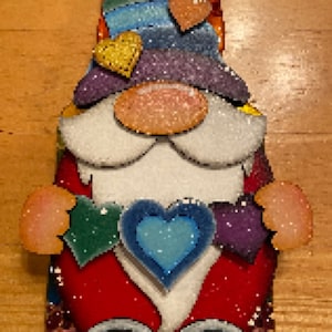 Santa, Nerdy Reindeer, Gingerbread Man, DIY Kit or Hand-painted ...