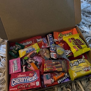 American Snack 'n' Sweet Box - Etsy UK