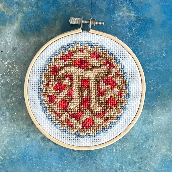 Pi Pie Cross Stitch Pattern PDF Instant Download - Etsy