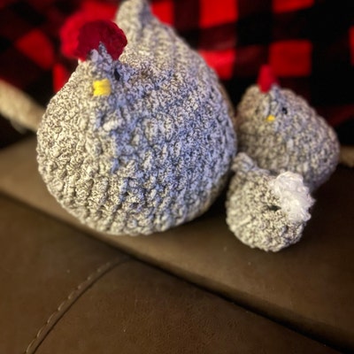 Mama and Mini Mabel Chicken CROCHET PATTERN - Etsy