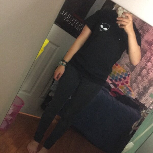 Alien Pocket Logo T Shirt Ufo Swag Dope Hipster Trend Fashion New ...