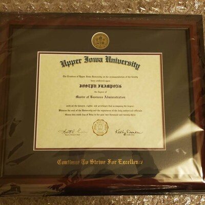 Four Certificate Frame Degree Framing Holds 4 Diploma Quadruple Documents Framing Professional ...