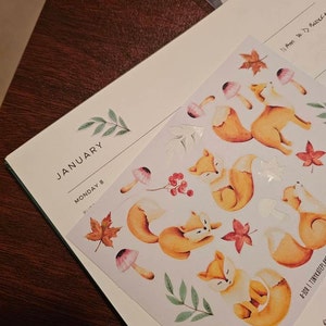 Tiny Step Tracker Dot Planner Stickers, Colorful Mini Shoe Dot Planner ...