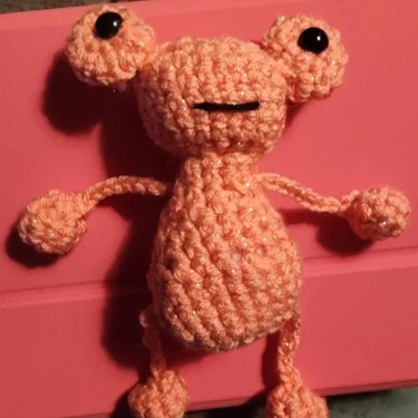 Big Pink Bunny Amigurumi Bunny Gift Handmade Rabbit Plush Toy Crochet ...