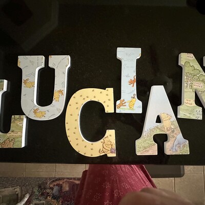 Boy Nursery Letters, Boys Navy Nursery Letters, Boys Wall Letters, Boys ...