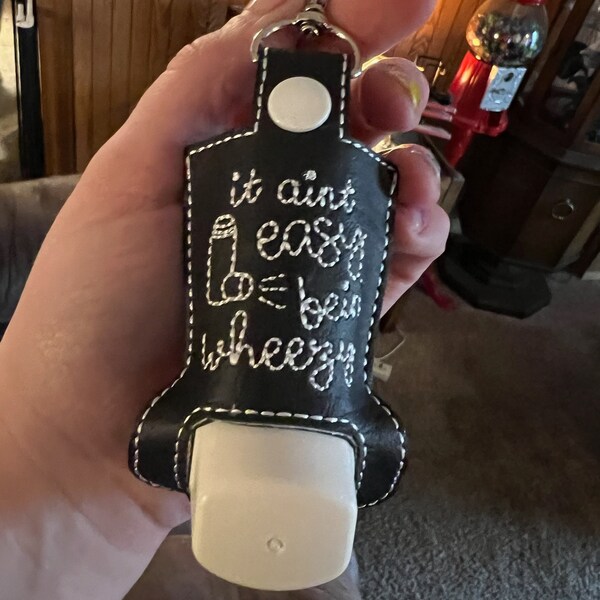 Ain't Easy Bein Wheezy Asthma Inhaler Case, Inhaler Pouch, Proair ...