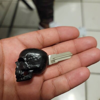 Skull Key for Harley Davidson,sportster,custom From 1994 to 2010, Blade ...