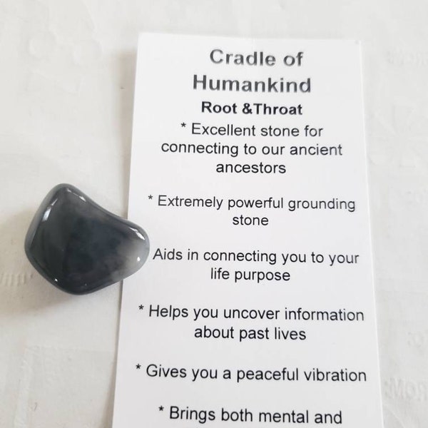 Moss Agate Tumbled 1 Stone - Etsy