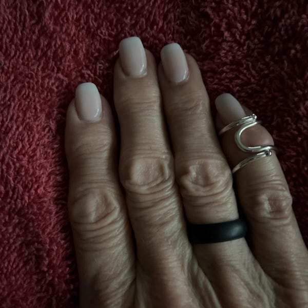 BUNDLE OF 10 Adjustable Swan Splint Ring - Sterling Silver Swan Splint ...