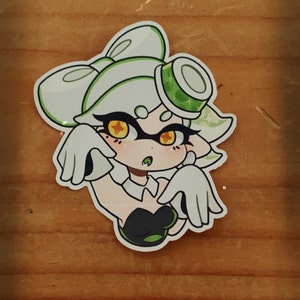 SPLATOON Squid Sisters off the Hook Callie Marie Pearl Marina Vinyl Stickers Waterproof ...