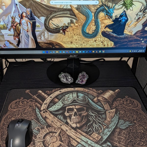 Pirate Gaming Mat Pirate Mousepad Xl Pirate Mouse Pad Xxl Pirate Office ...