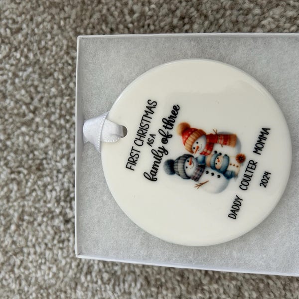 Personalized Thanksgiving Ornament Family Thanksgiving Keepsake Custom ...