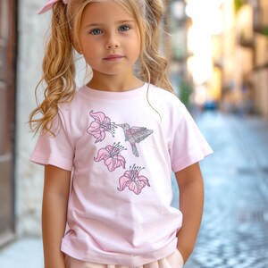 Toddler Girl Model Tshirt Kids Mockup Front and Back View Black Shirt ...